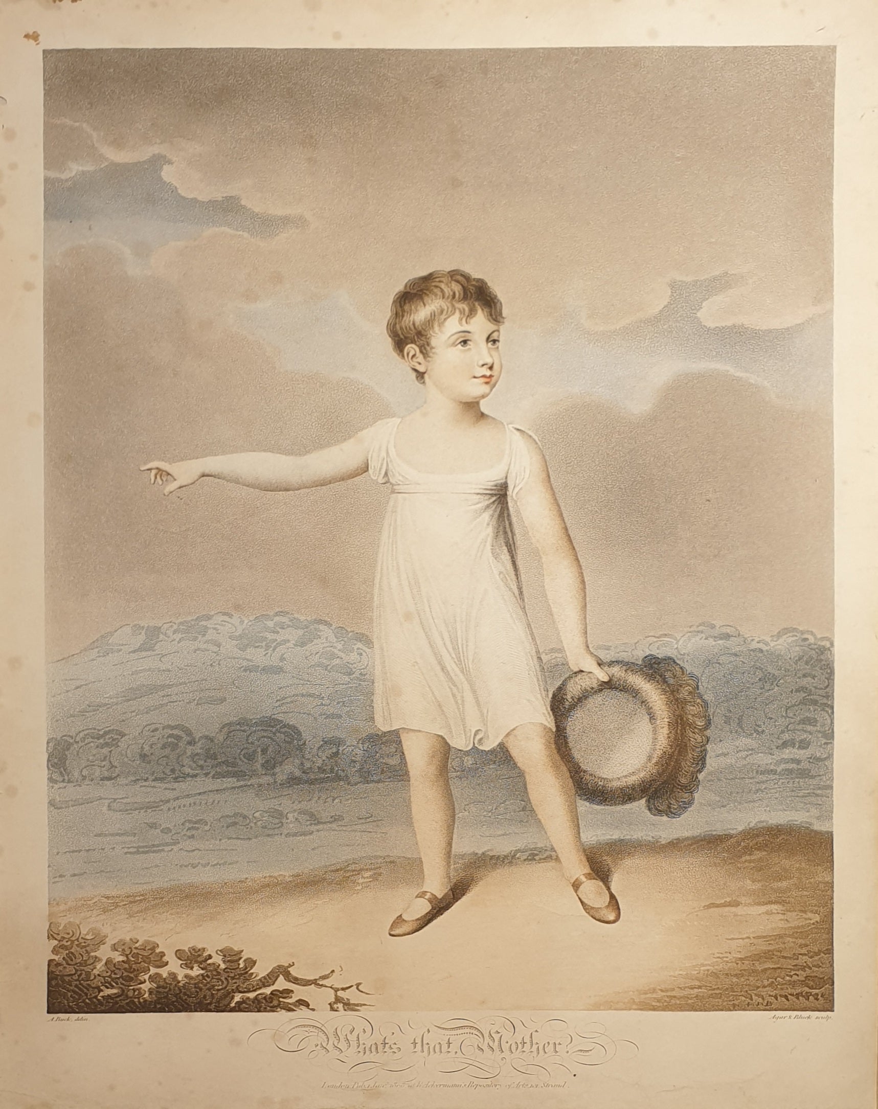 Adam Buck Stipple Engraving What's That Mother 1808 – Patrick Boyd ...